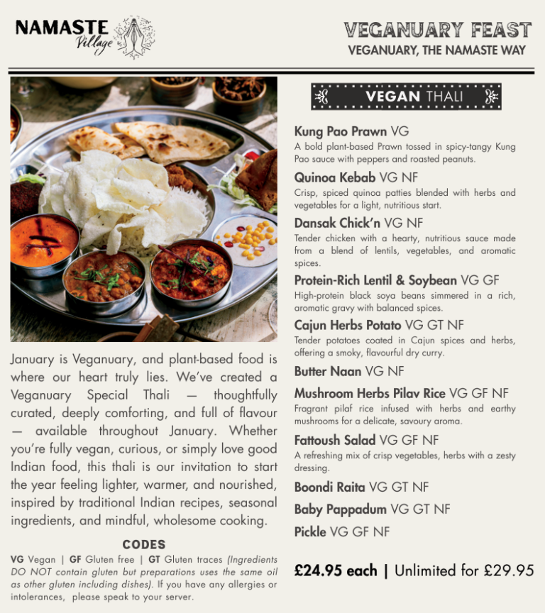 January Special | Namaste Village